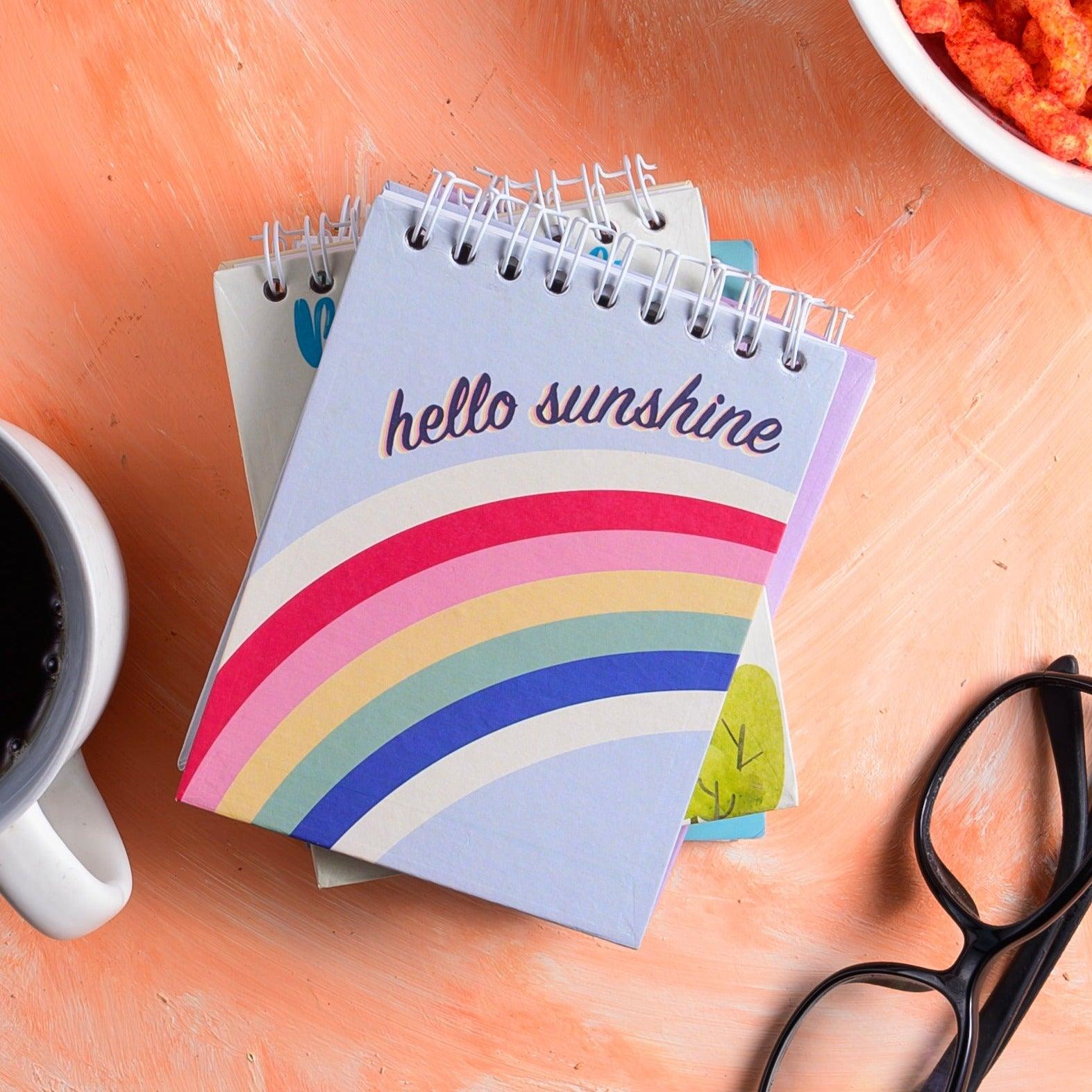 Hello Sunshine - Hardcover Notepad – Izhar
