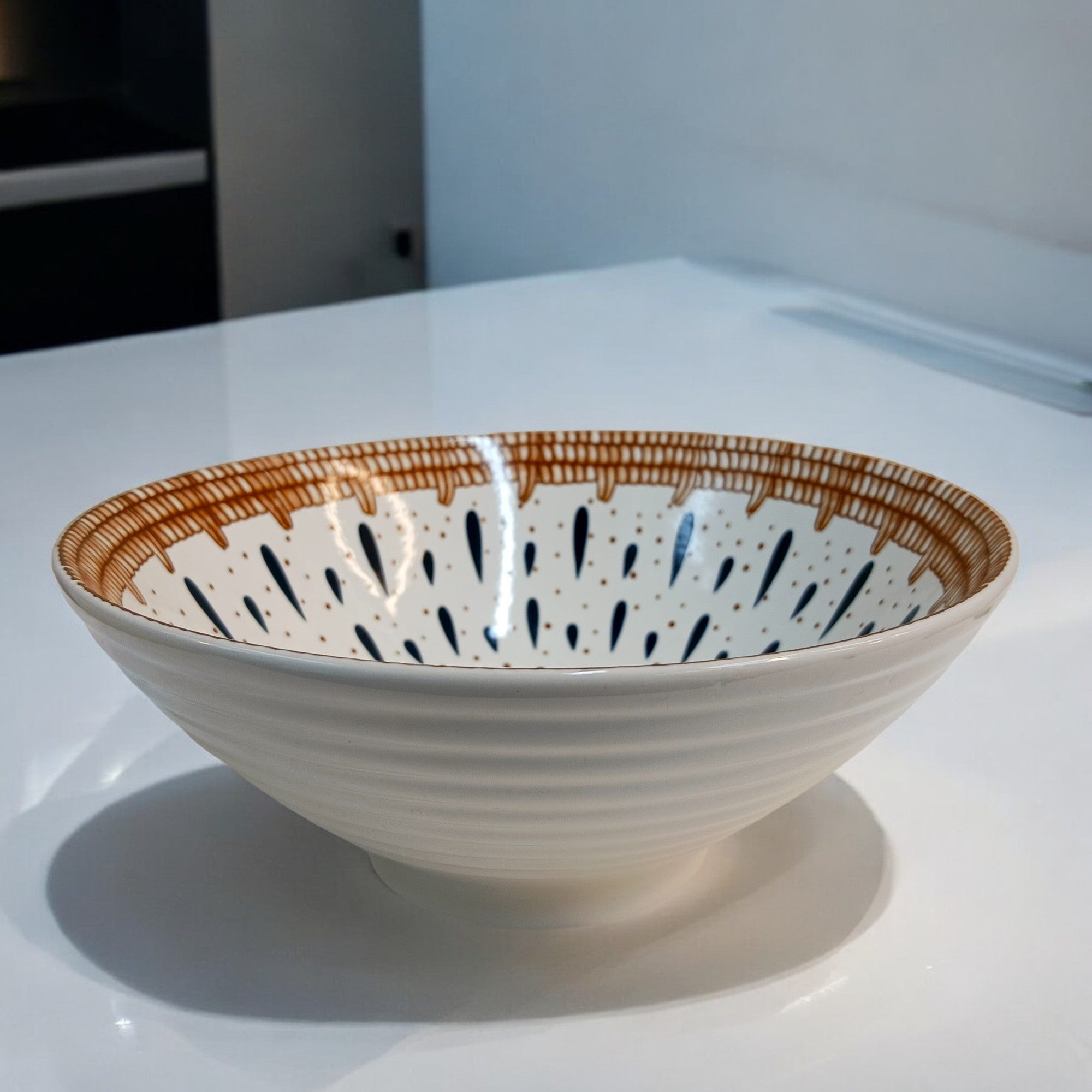 Chic Splatter Serving Bowl (8 Inches) – Izhar