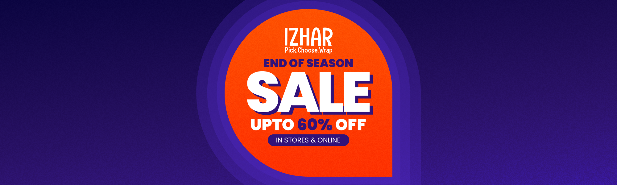 Izhar : Welcome to our online brand store