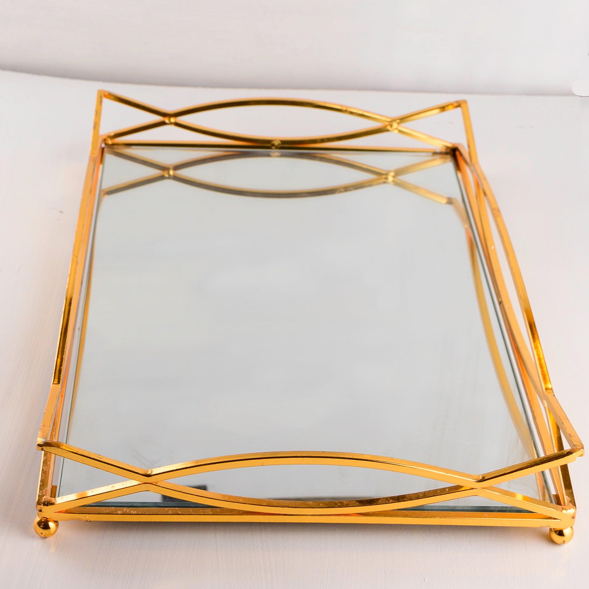 Wavy Mirror Vanity Tray – Izhar